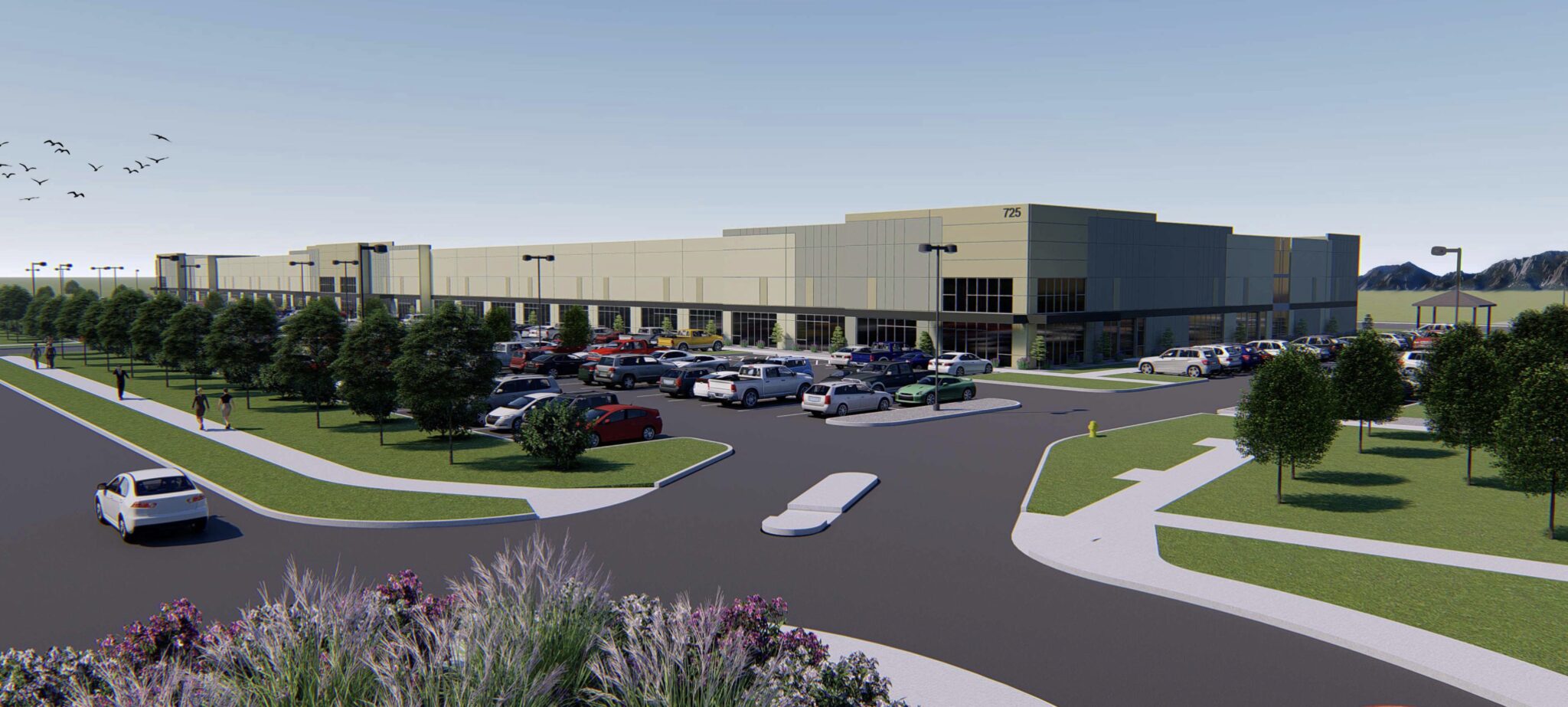 Developers break ground on 146,000-square-foot flex building in ...