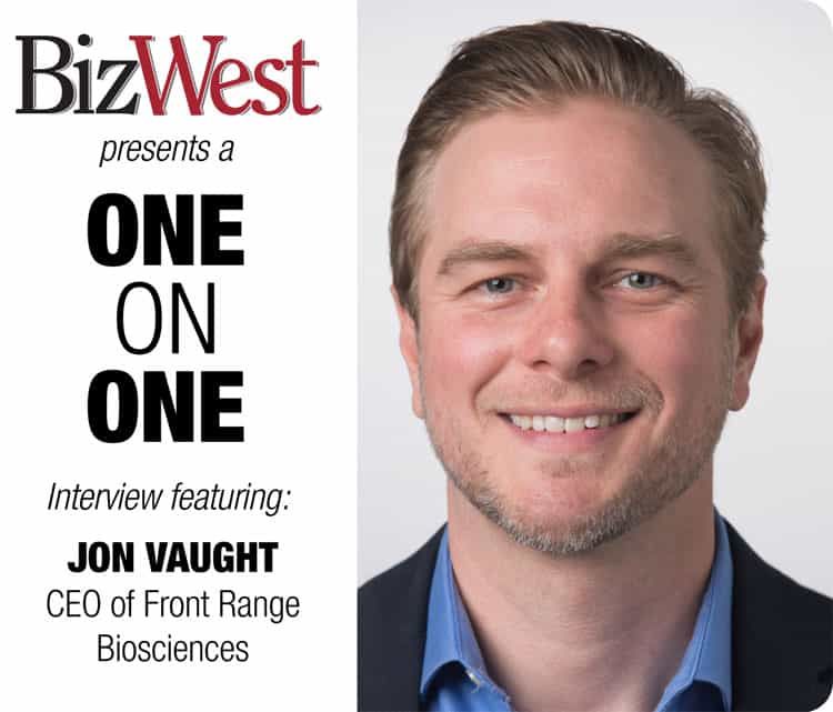 One-on-One with Jon Vaught: CEO of Front Range Biosciences – BizWest